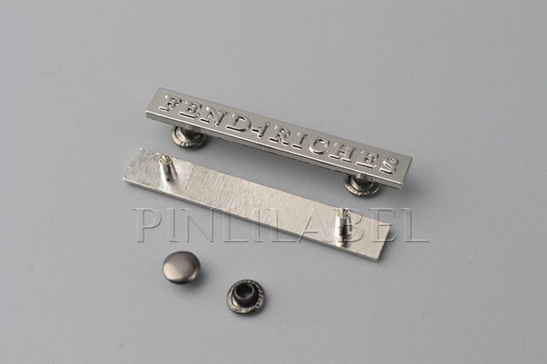 Custom Metal Labels for Clothing - pinliLAbel