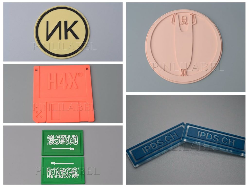 Gallery of Rubber Labels - pinliLAbel