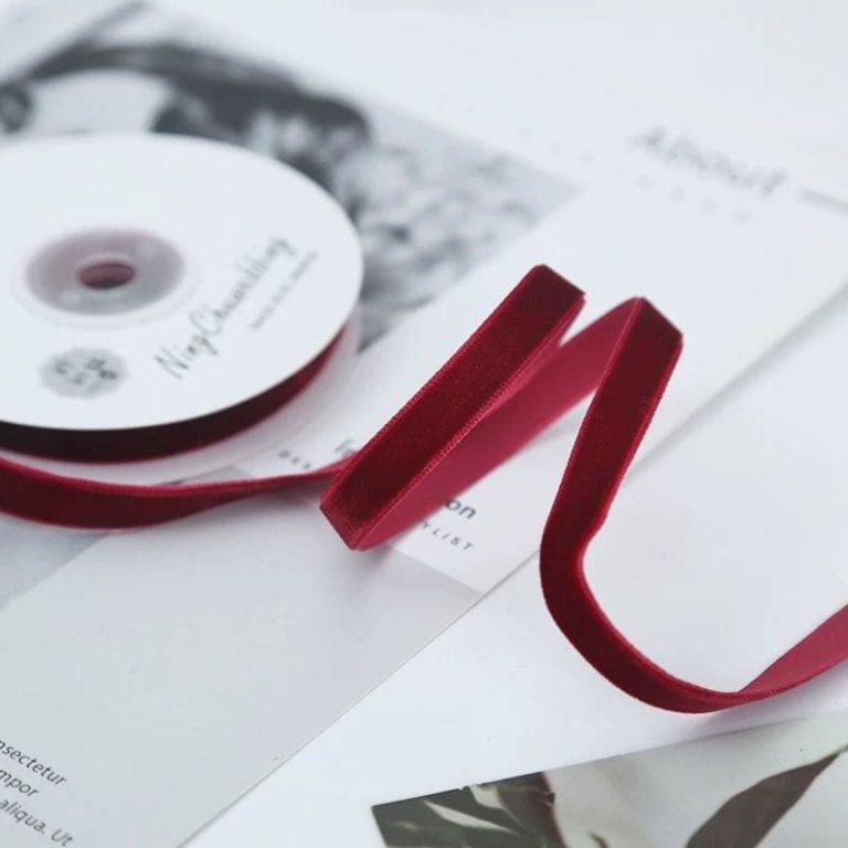 Silk Velvet Ribbons - pinliLAbel