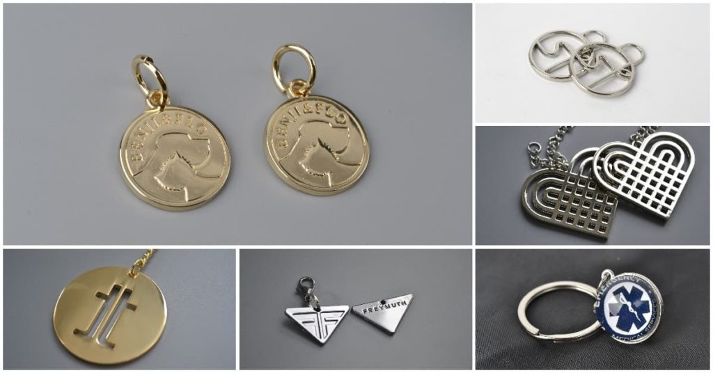 Custom Metal Pendants and Charms - pinliLAbel